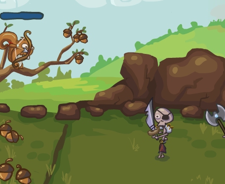Defend Your Nuts - Action Flash game | Onlinegamesector.com