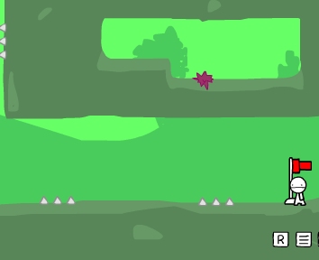 Flag man - Arcade Flash game | Onlinegamesector.com