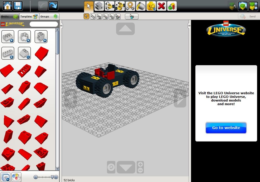 Lego Digital Designer - plná hra | Sector