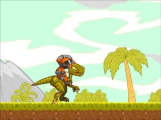 Crazy Raptor Rider - Arcade Flash game | Onlinegamesector.com