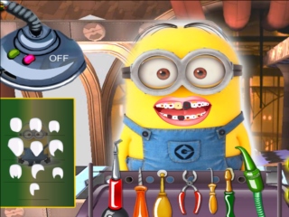 Minions Dental Care - Fun Flash game | Onlinegamesector.com