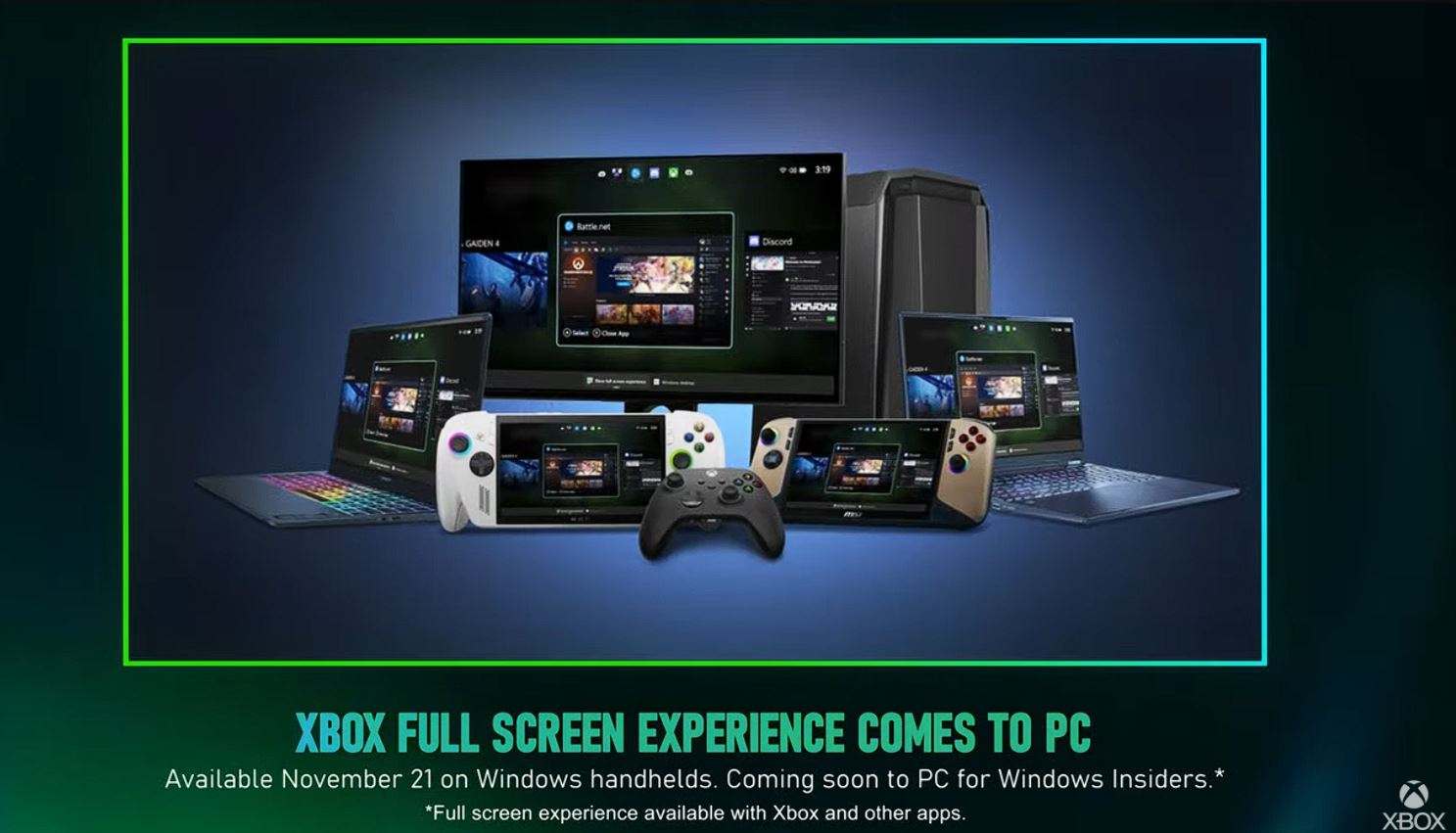 Xbox Full Screen Experience prichádza na PC a handheldy | Sector.sk